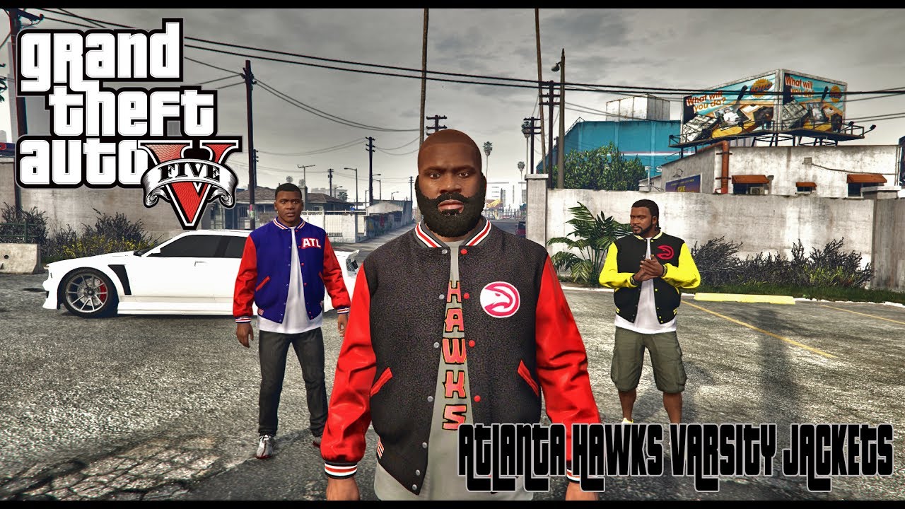 ATLANTA HAWKS VARSITY JACKETS - GTA5-Mods.com