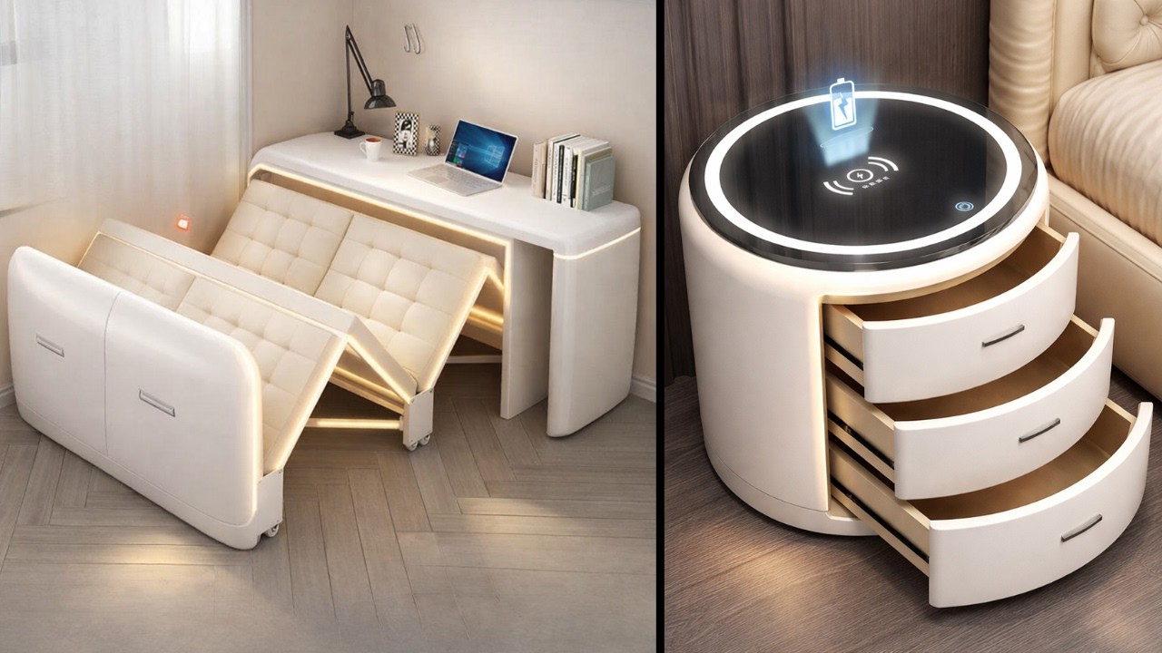 33 Incredible Smart Furniture & Home Decor for Modern Luxury Living!