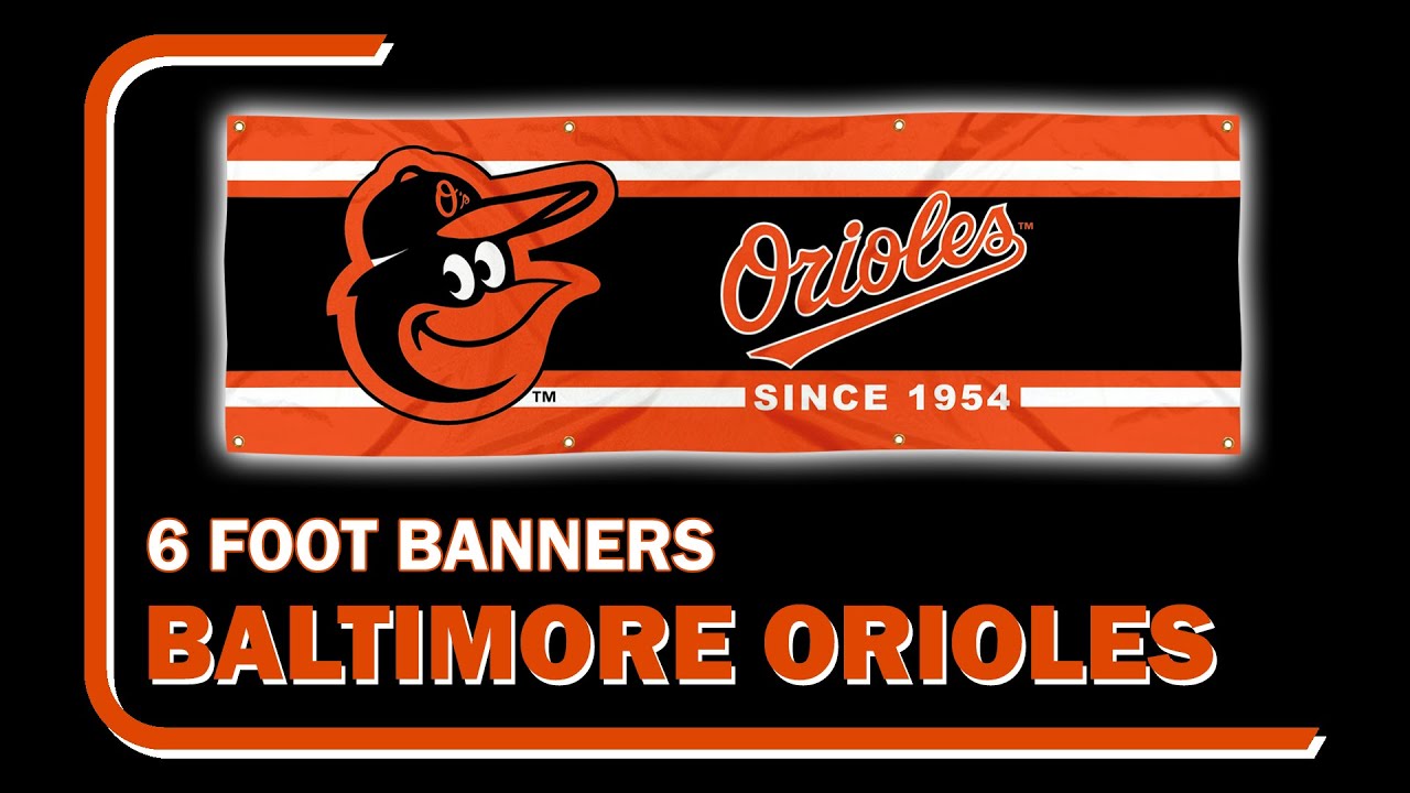 Baltimore Orioles 2x6 Banners