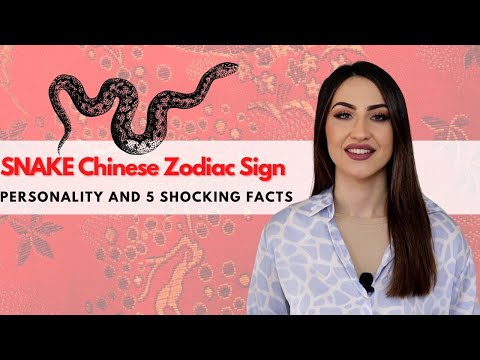 SNAKE Chinese Zodiac Sign - Shocking Personality!