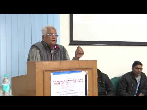 Kumar Prashant on 'In Search of Gandhiji's India'