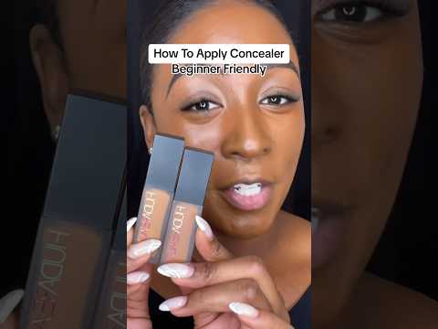 How To Apply Concealer Beginner Friendly 👉🏾 #makeup #makeuptutorial #concealer