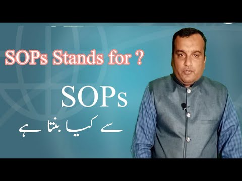 SOPs Stands for ?