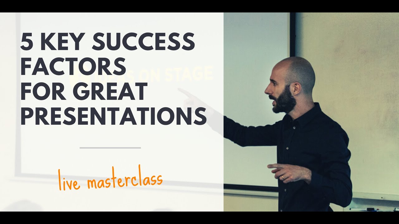 5 Key Success Factors for Great Presentations [WEBINAR INTRO]