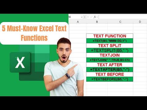 5 Must-Know Excel Text Functions to Handle Data Like a Pro!