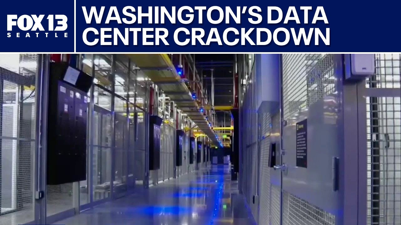 Washington bill could crack down on data centers | FOX 13 Seattle