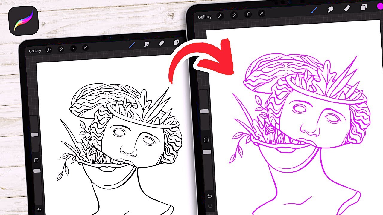 How To Change Line Colors In Procreate