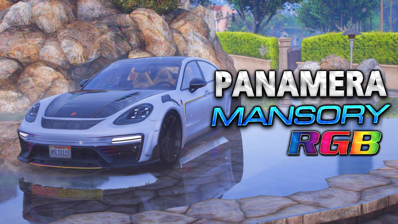 PANAMERA MANSORY RGB | FiveM Assets