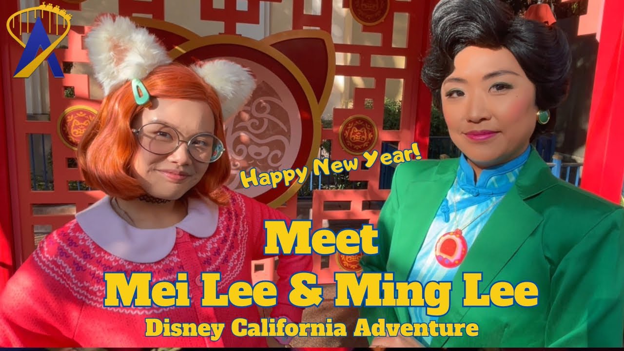 MyDisneyFix | Meet Mei Lee and Ming Lee from Turning Red for the Lunar ...