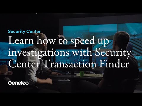 Learn how to speed up investigations with Security Center Transaction Finder