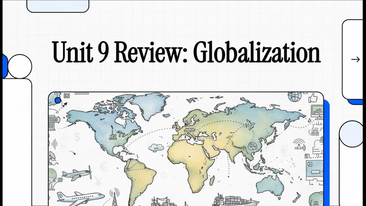 ビデオ Unit 9 Review: Globalization (1900-PRESENT) (AP World History ...
