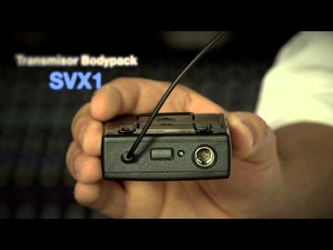 shure svx14br-pg185 microfone lapela sem fio ID-1815 | TeclaCenter