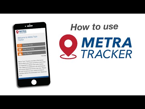 How to use Metra Tracker