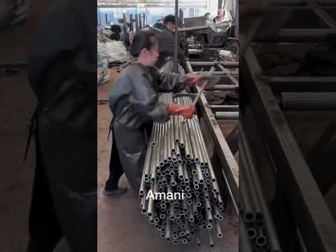 Steel pipe fast packaging process