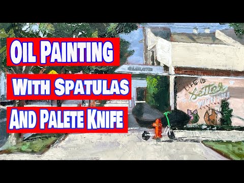Magic of Spatulas And Palette Knife - Midtown Plaza