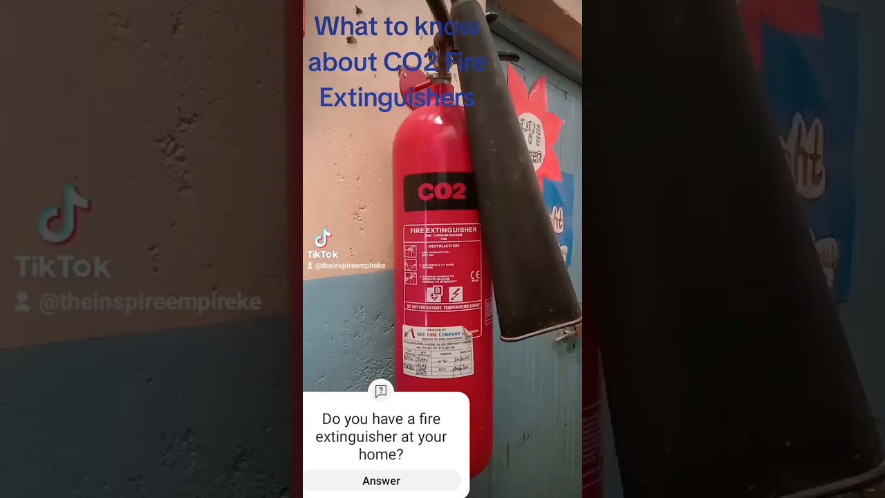 WHAT TO KNOW ABOUT CO2 FIRE EXTINGUISHERS