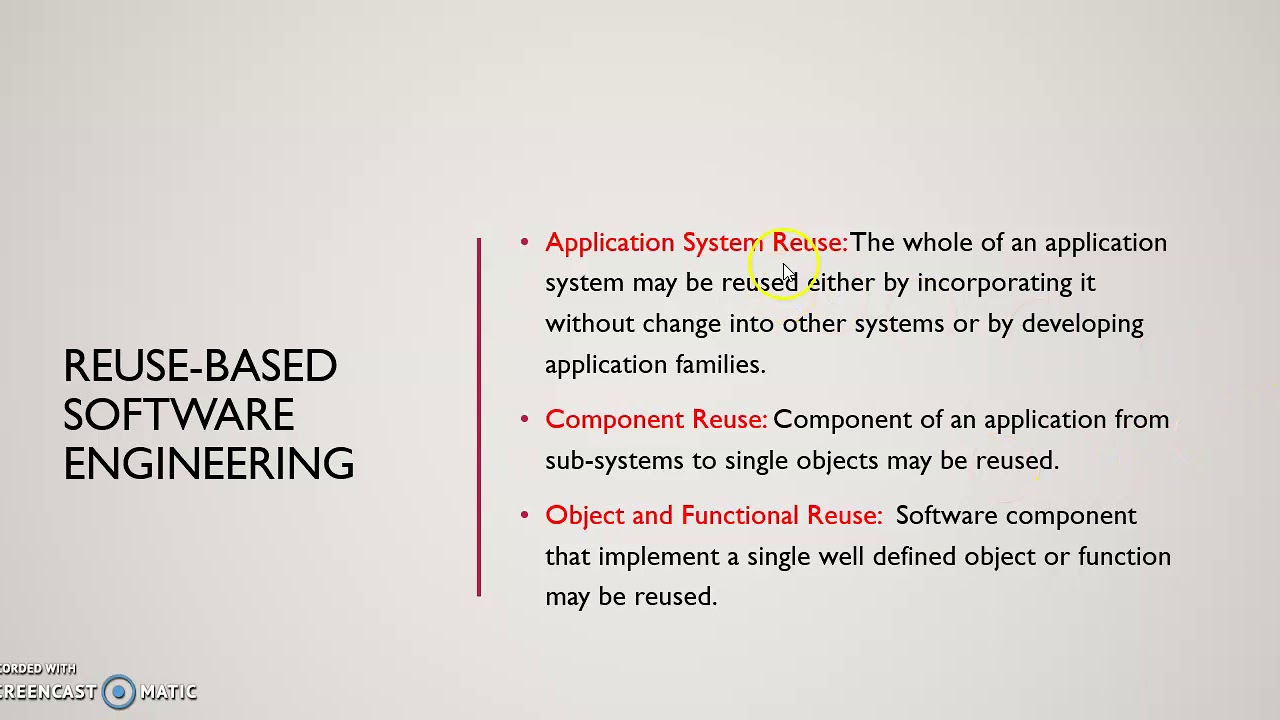 Software Reuse