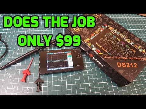 Best Budget Mini Oscilloscope? // MINI DS212 Digital