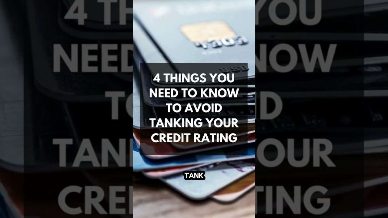 Avoid These 4 Common Credit Score Mistakes
