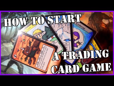How To Start Making a Homemade TCG