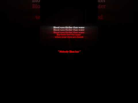 water is fine - Chloe Ament | #lyrics #music #waterisfine #blood runs thick than water