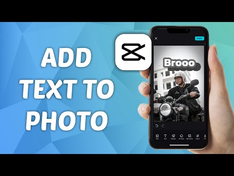 How to Add Text to A Photo on CapCut