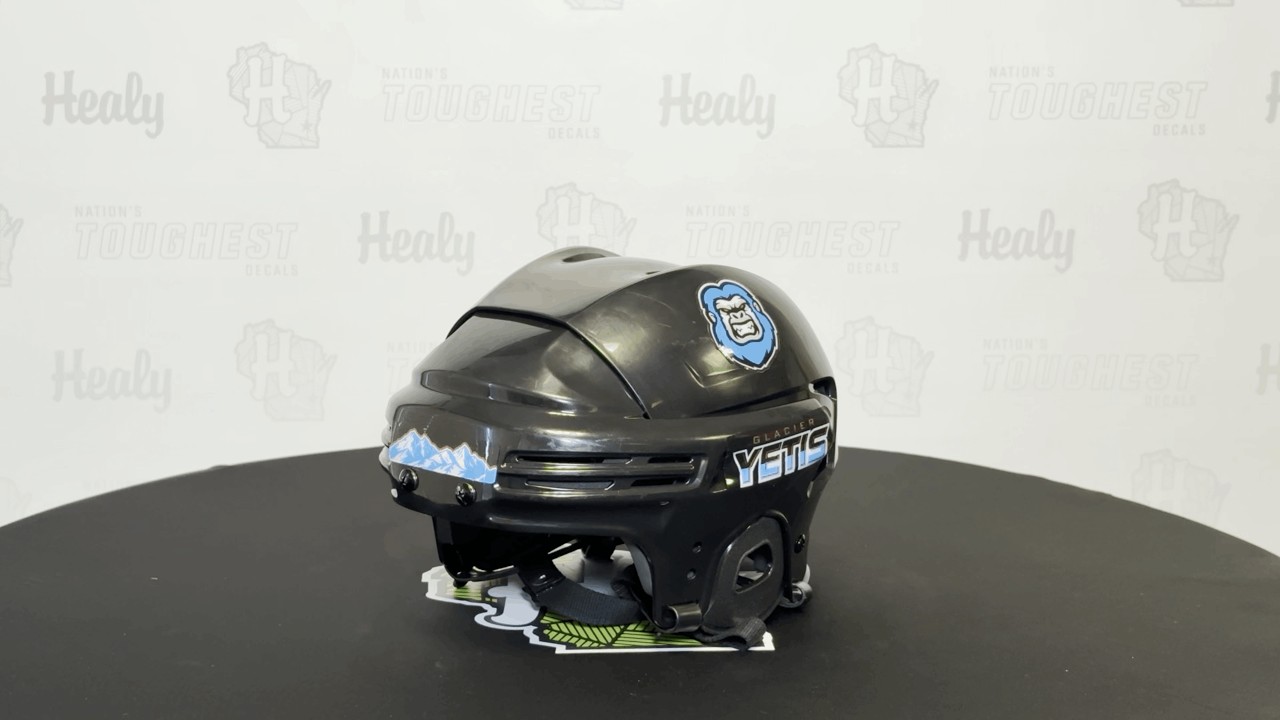 How to Apply Hockey Helmet Decal Sets | Step-by-Step Application Guide