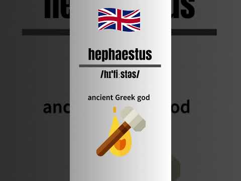 How to Pronounce hephaestus in English-British Accent #britishpronounciation #learnenglish