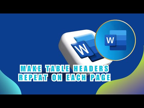 Stop Scrolling! 📄 How to Make Table Headers Repeat on Each Page in Word