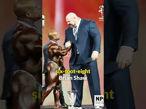 Brian Shaw vs Body Builder #bodybuilding #brianshaw