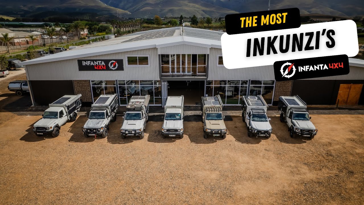 Inkunzi Power! Our Biggest Inkunzi Lineup Yet Outside the New Showroom