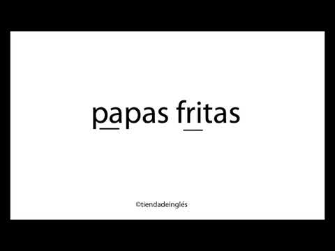 How to say "chips" in Spanish "papas fritas"