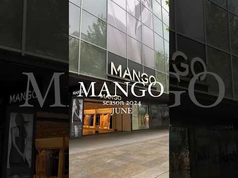 MANGO NEW collection 2024/JUNE UnbezahlteWerbung