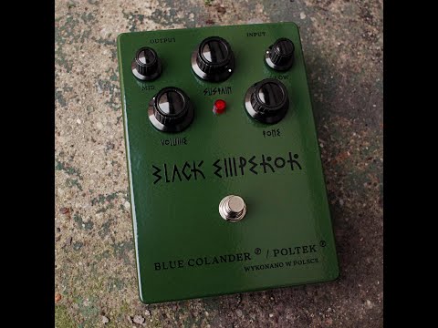 Blue Colander - Black Emperor special edition - V8 sovtek | Reverb UK
