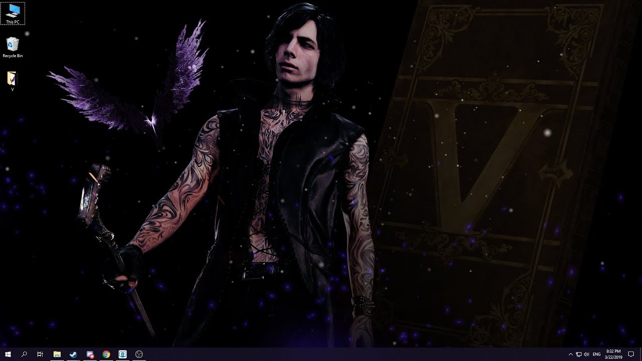 Wallpaper Engine - Devil May Cry 5 V Theme