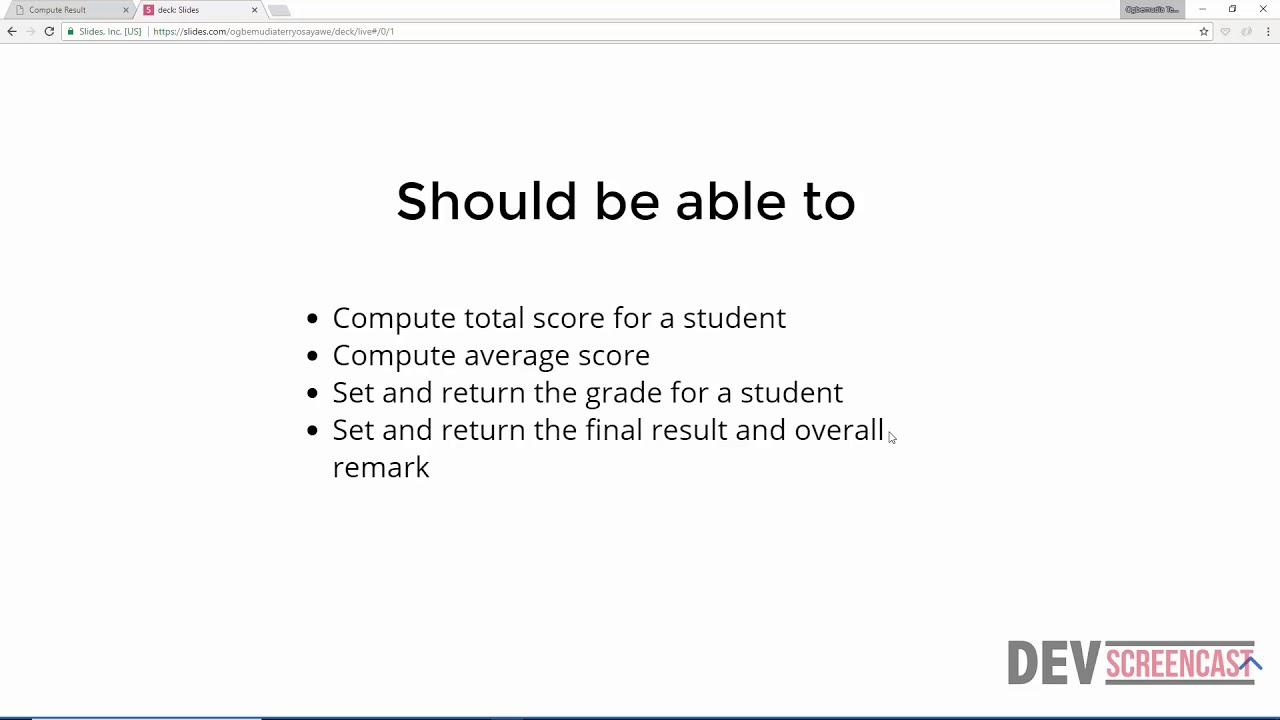 PHP OOP Tutorial -   PHP Grading Class Overview