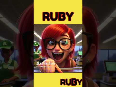NEW! RUBY RED| SEE ME TOMORROW?! #FUNNY #NEW #ANIMATION #FYP #cartoonshorts#trendingshorts#RED #ruby