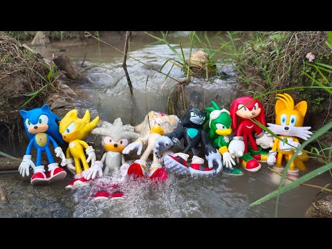 Sonic Hedgehog/Unboxing Figure/Super Sonic/Warehog/Metal Sonic/Knuckles/Super Shadow/Action Figure
