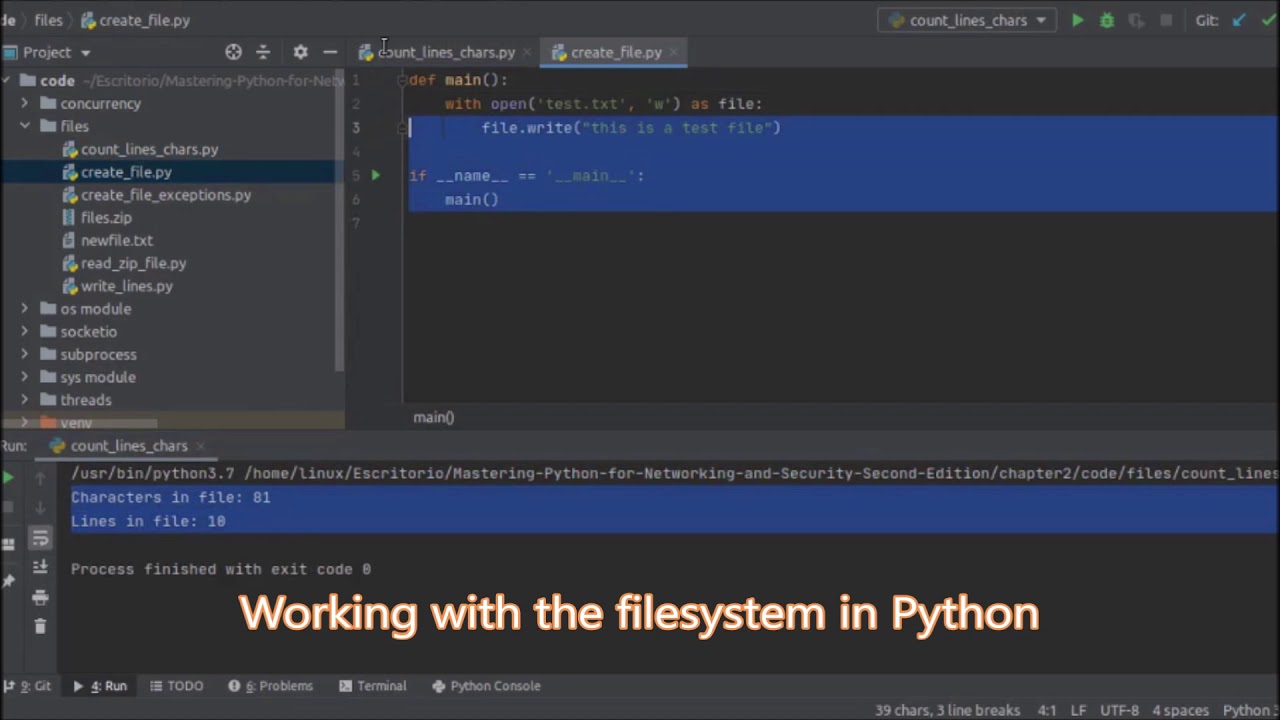 Mastering Python for Networking and Security - Second Edition | 2. System Programming Packages