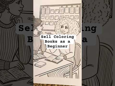 Sell Coloring Books on Amazon KDP as a Beginner #amazonkdp #kdp#amazonkindledirectpublishing