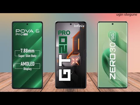 Tecno Pova 6 Pro vs Infinix GT 20 Pro vs Infinix Zero 30