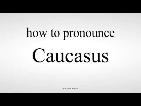 How to Pronounce Caucasus