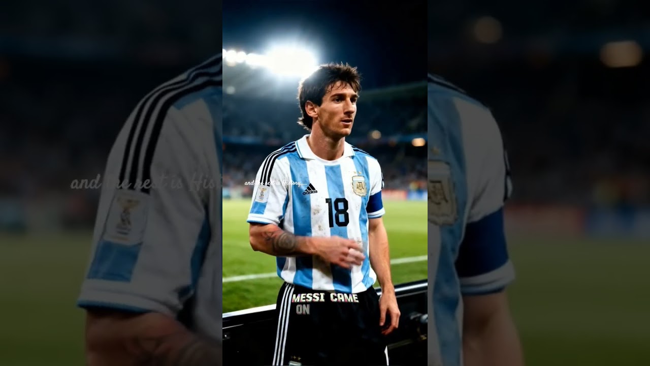 Messi Sent Off in 40 Seconds on His Debut 😳🔥 #shorts