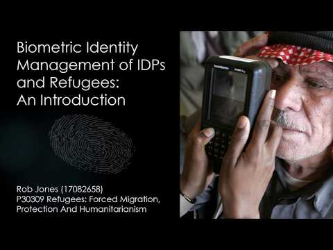 Biometric Identity Management of Refugees & IDPs