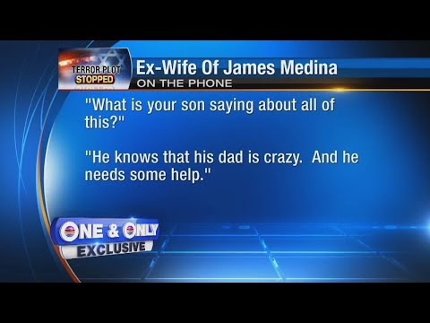 Ex-wife shocked after James Medina accused of trying to blow up Jewish center