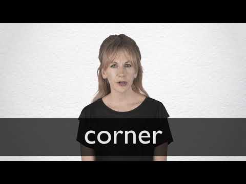 How to pronounce CORNER in British English