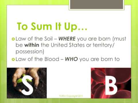 Who is a Citizen