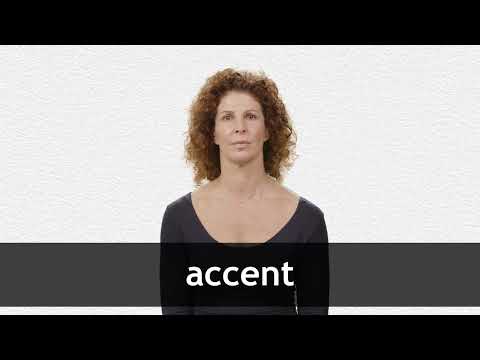 ACCENT - English pronunciations | Collins