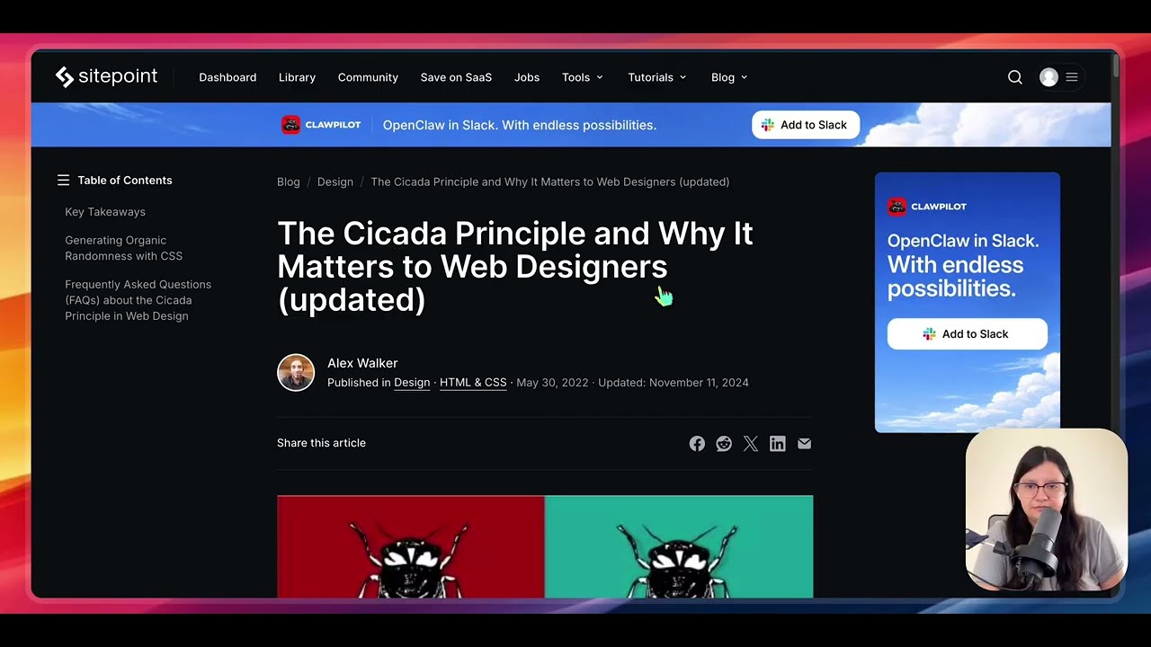 The Cicada Principle | CodePen Demo Explained