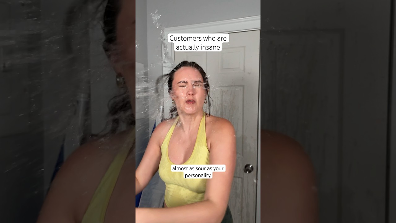 When the drink doesn’t hit but the throw does 👀 #skit #actress #bartender #server #casting #series